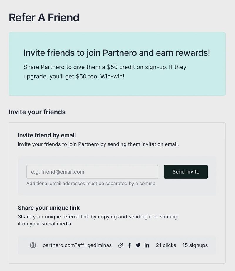 AI-Powered Affiliate & Referral Programs | Partnero
