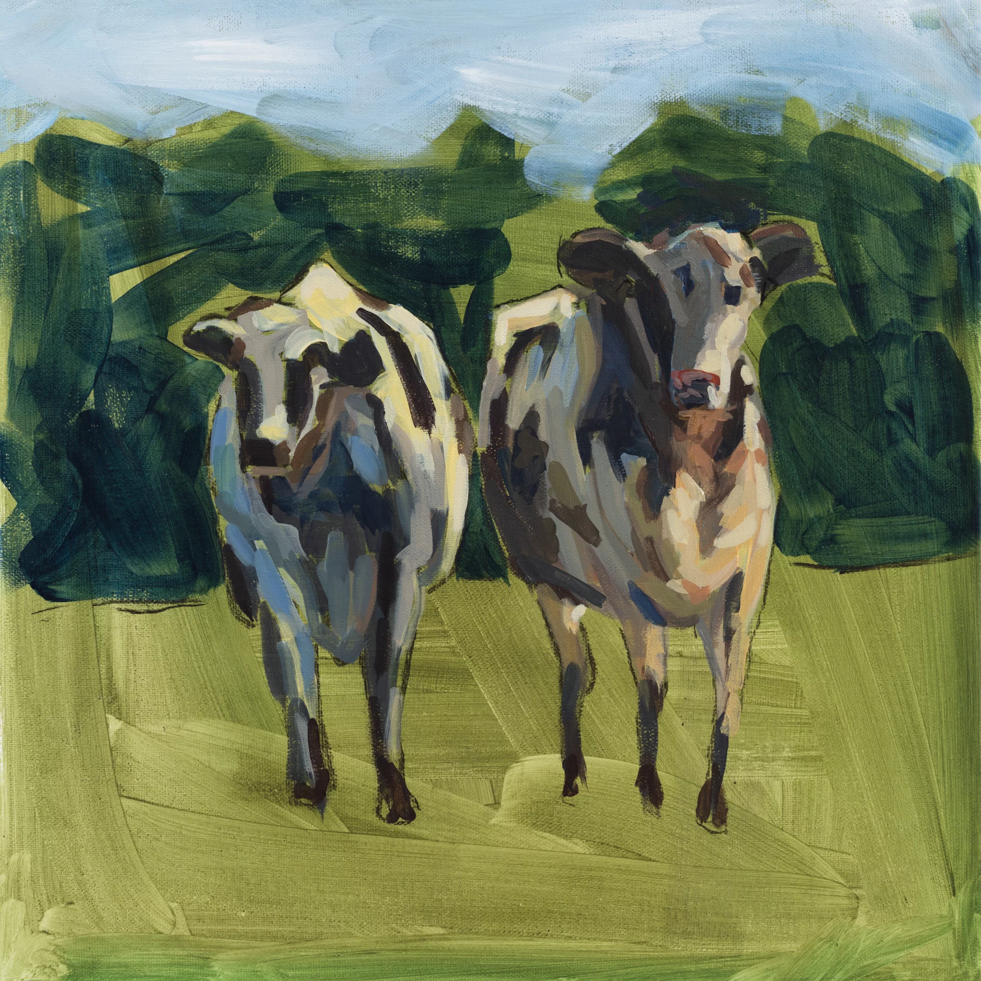 TED WEISS - Painting