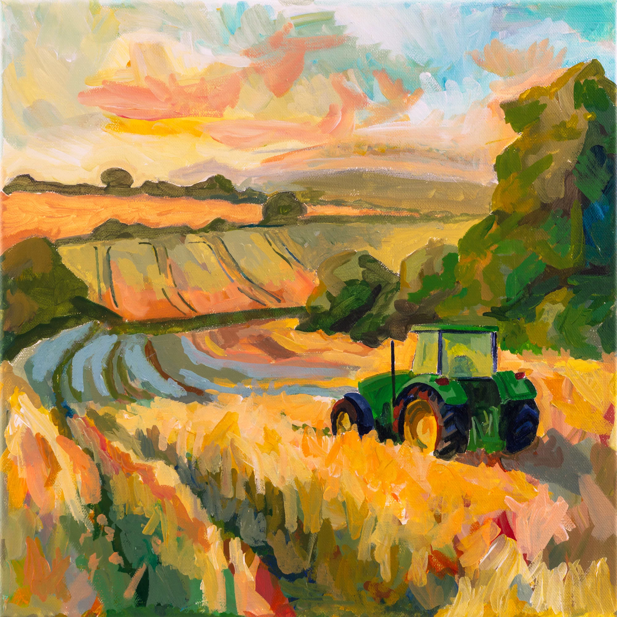 TED WEISS - Original Paintings