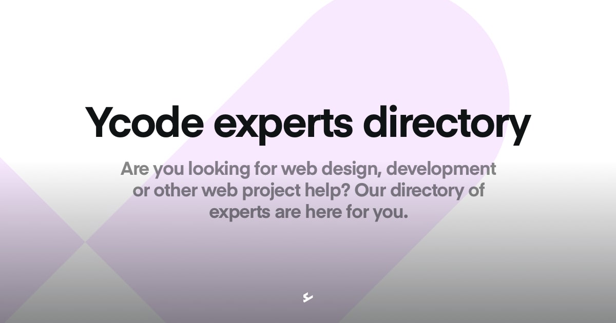 Ycode experts directory