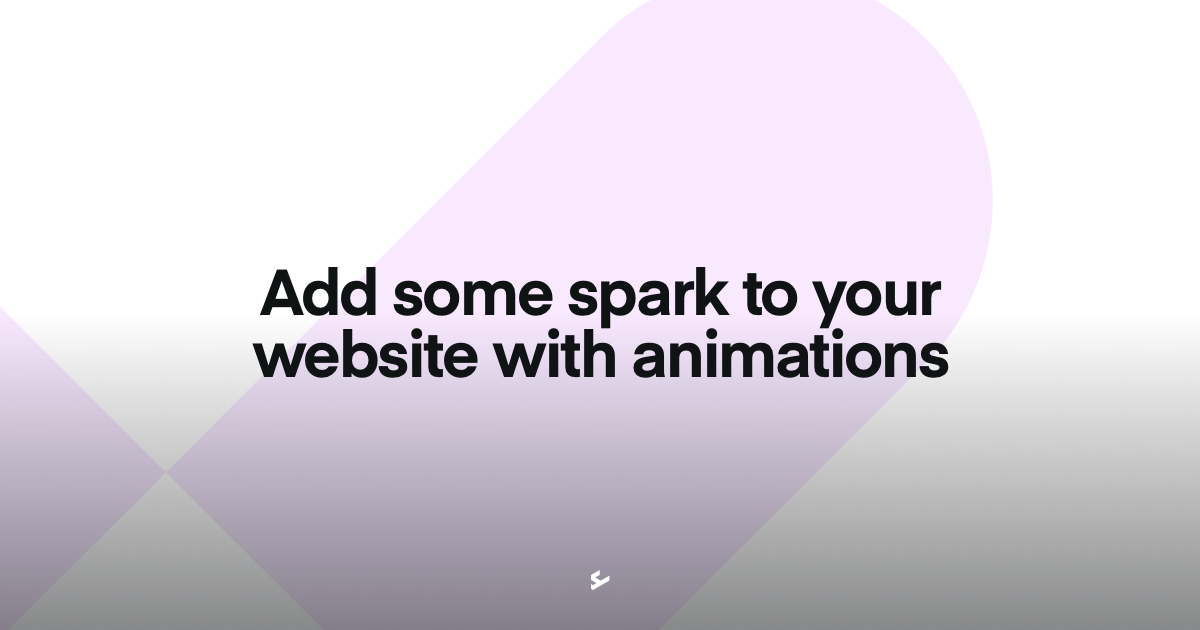 Interactions | Add some spark to your website with interactions