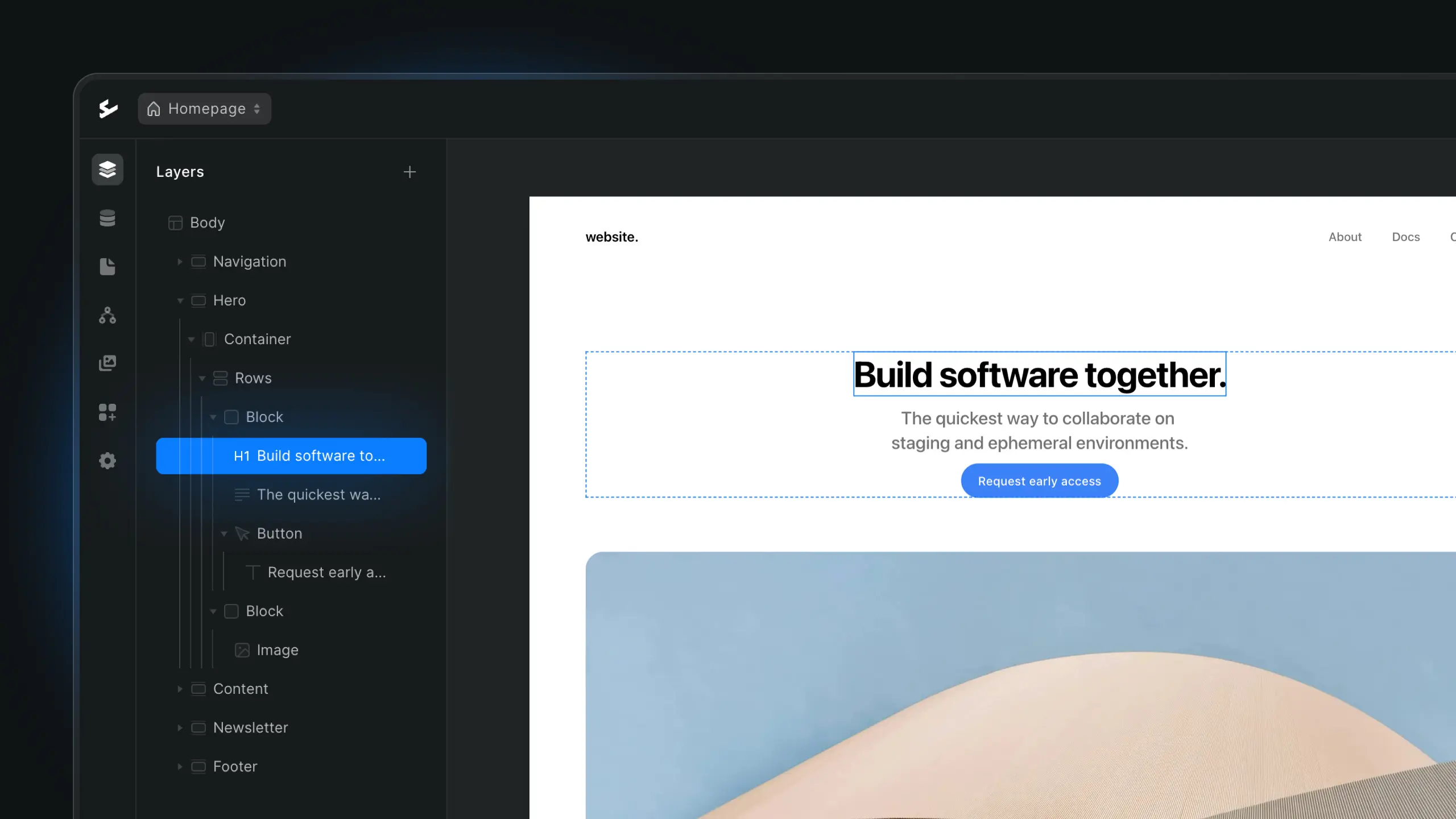 Building a Landing page from Scratch — Ycode Academy