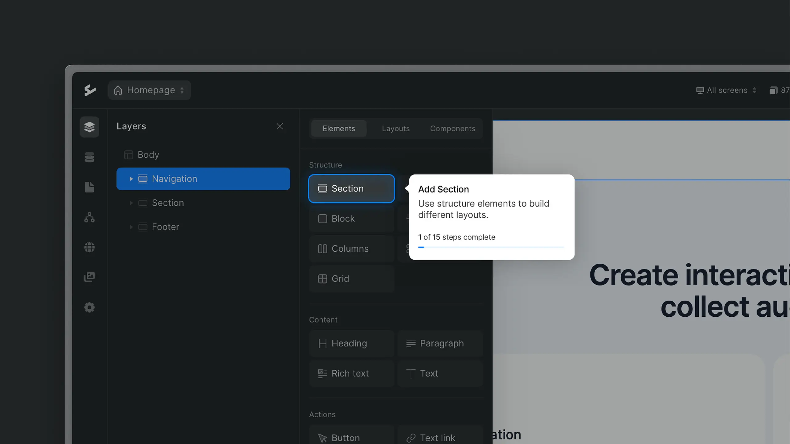 Walkthrough Ycode Updates