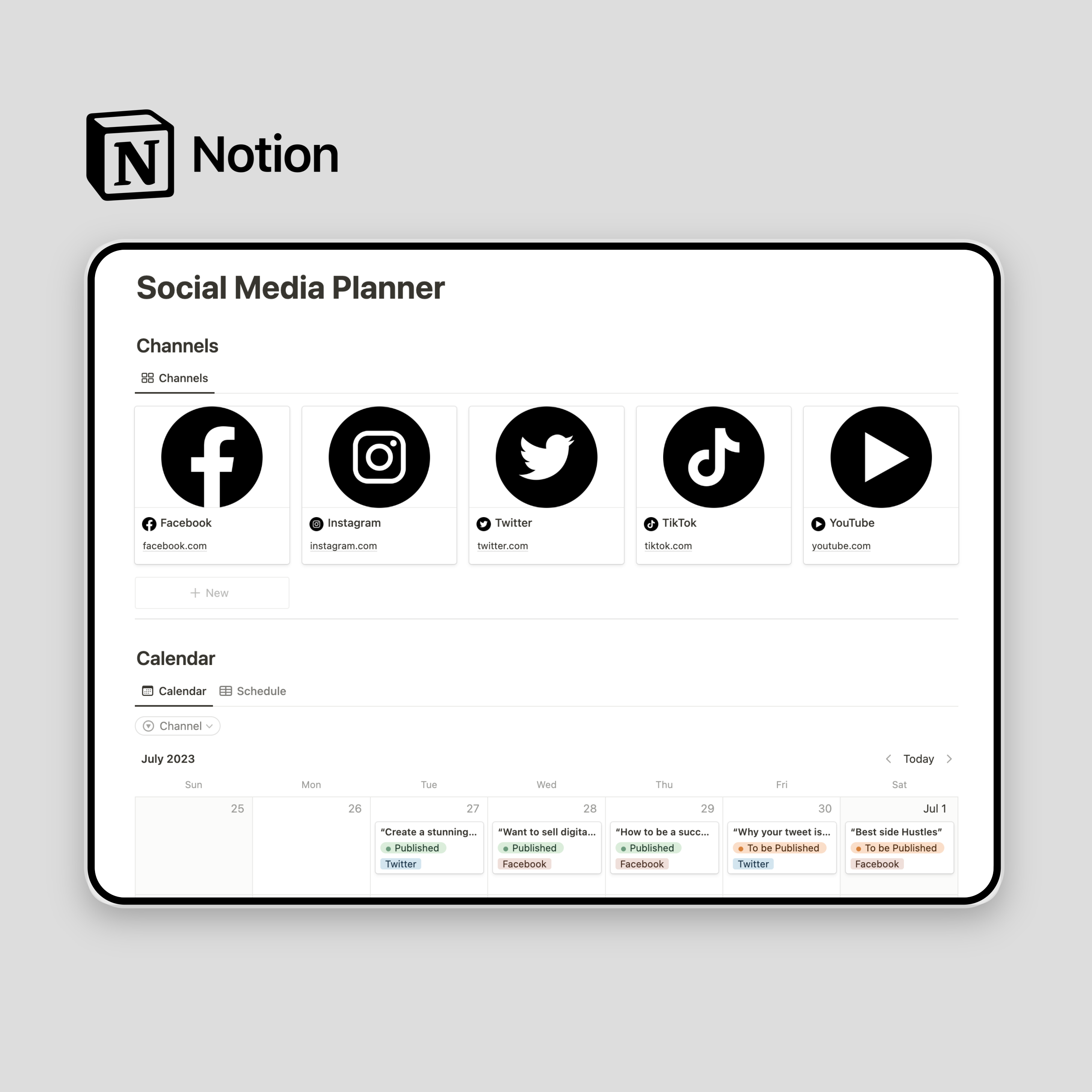 Premium Notion Templates - Notions