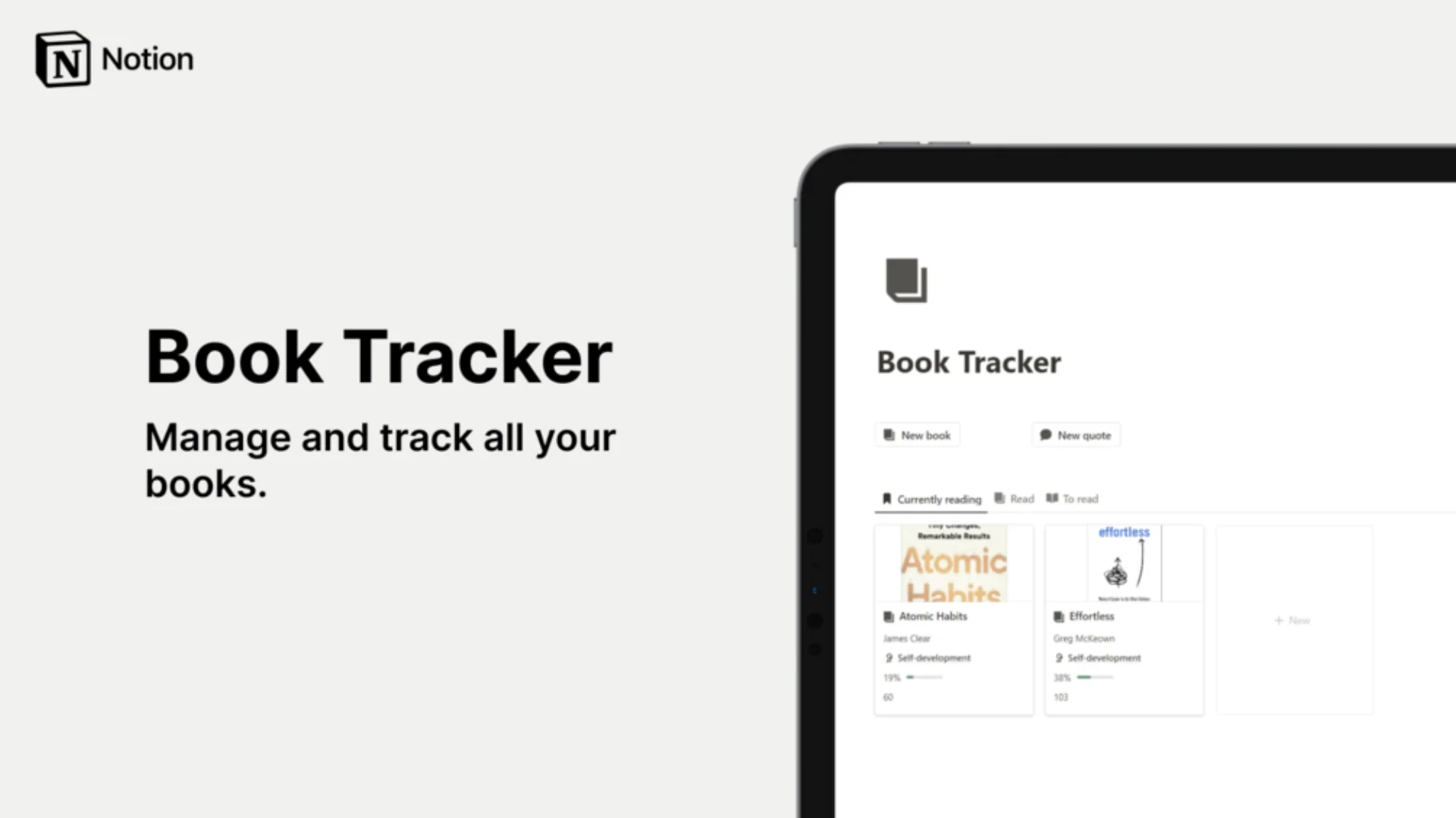 Book Tracker Productivity Template Book Tracker Productivity Template