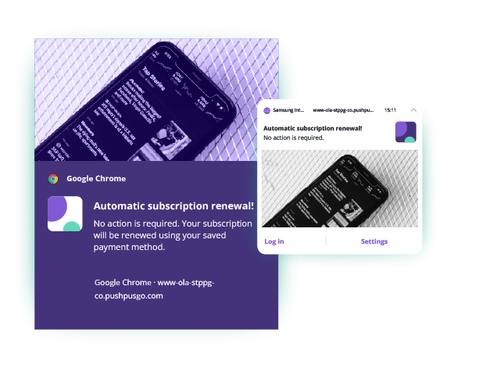 Transactional push notifications - PushPushGo